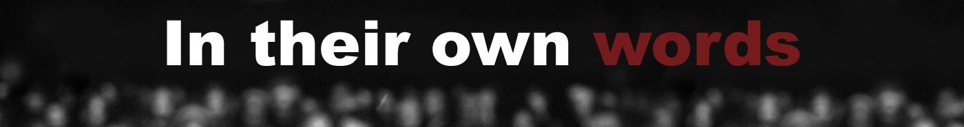 In Their Own Words | PBS Programs